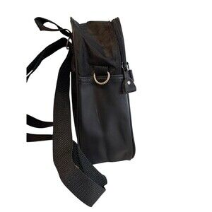Schultz | Bags | Vintage Snoopy Peanuts Schulz Black Graphic Mini ...